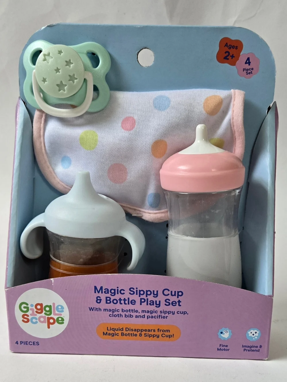 Gigglescape | Toys | New Gigglescape Magic Sippy Bottle Play Set Baby ...